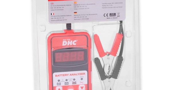 DHC BT‑111 digitális akkumulátor teszter – 12 V, max. 1100 A